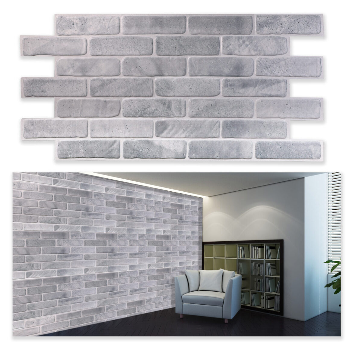 Купить Стеновые панели 3d Old Gray в Smartprofile недорого